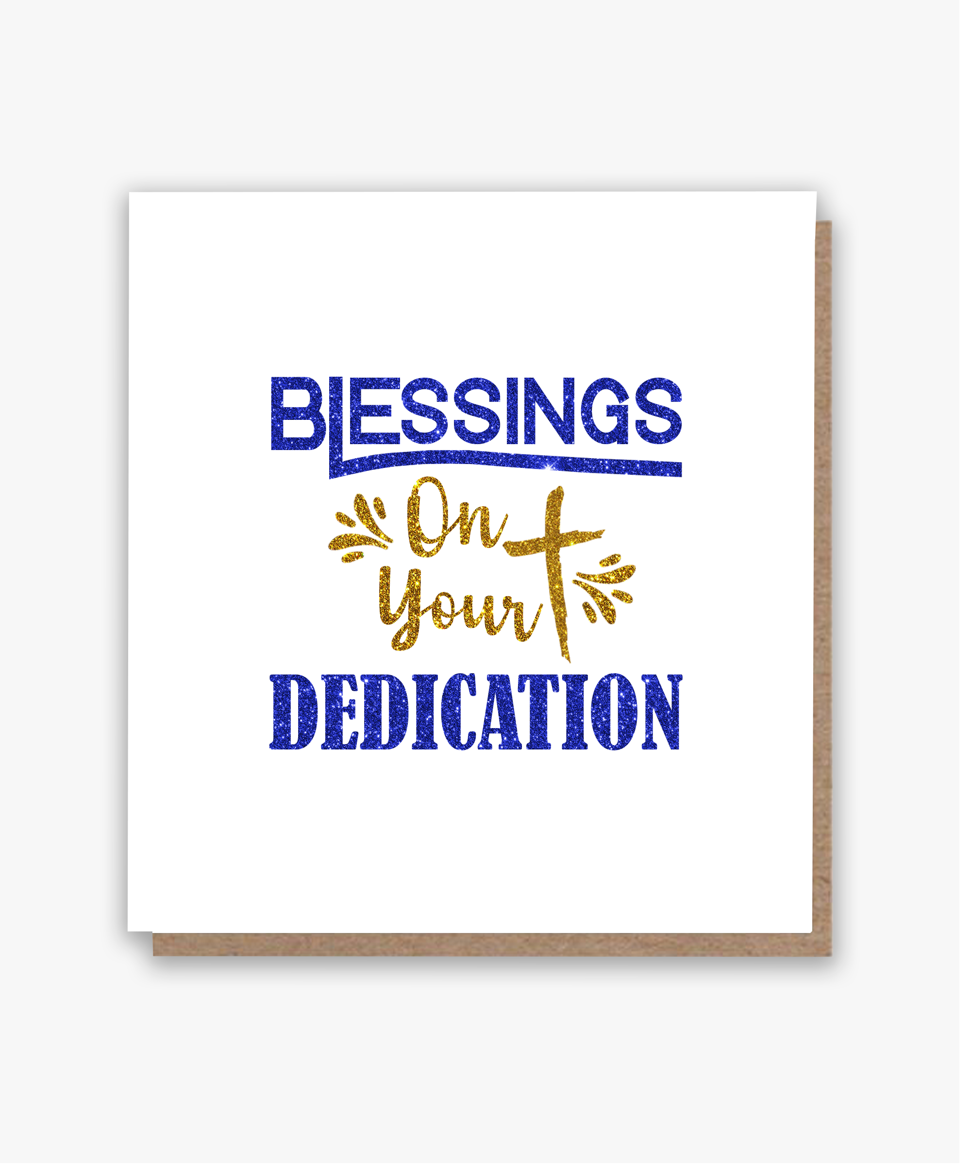 Blessings On Your Dedication Card! – The Black Card Company